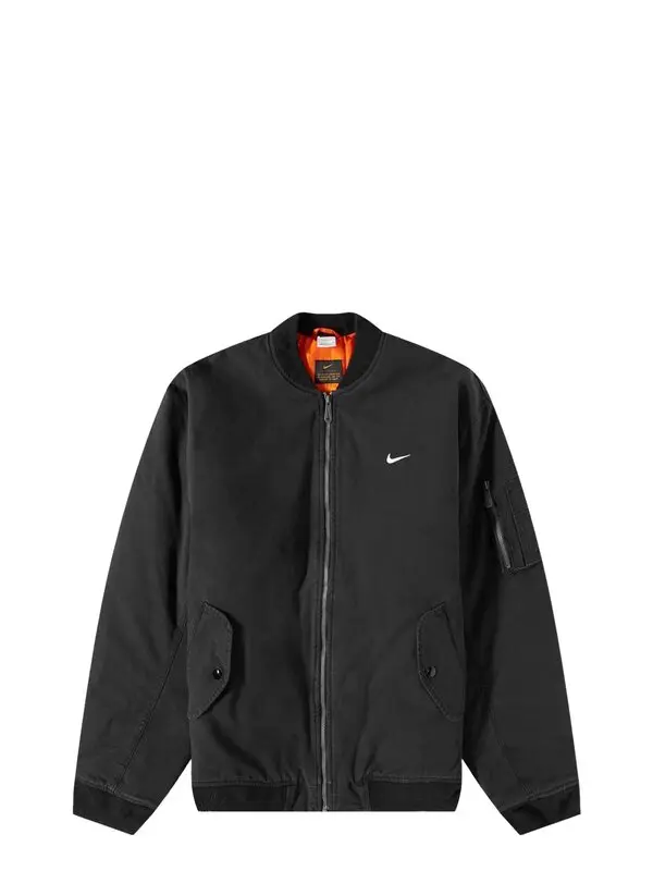 Nike Woven Flight Jacket - Black/white