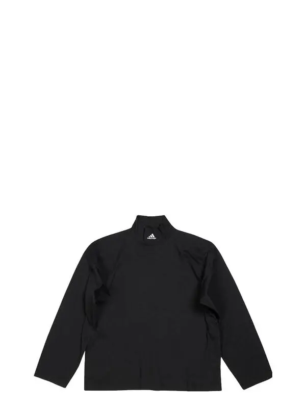 Balenciaga X Adidas High Neck Long Sleeve T-shirt - Black