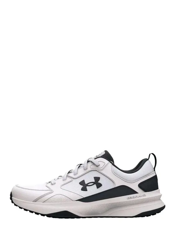 Under Armour Charged Edge Athletic Sneakers - White/black