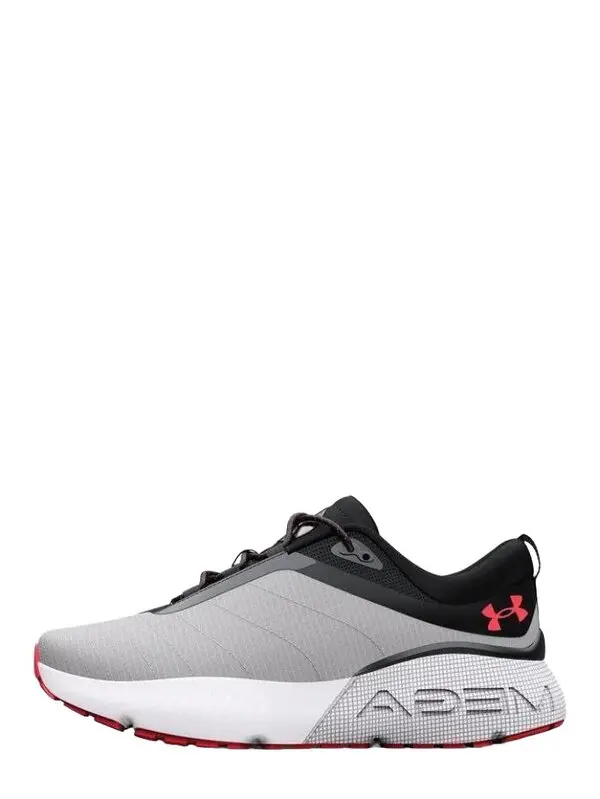 Under Armour Hovr Mega 1 "halo Grey Beta" Sneakers - Grey/black/red