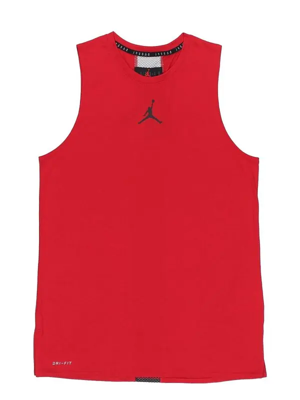 JORDAN Air Logo Printing Basketball Vest - Red