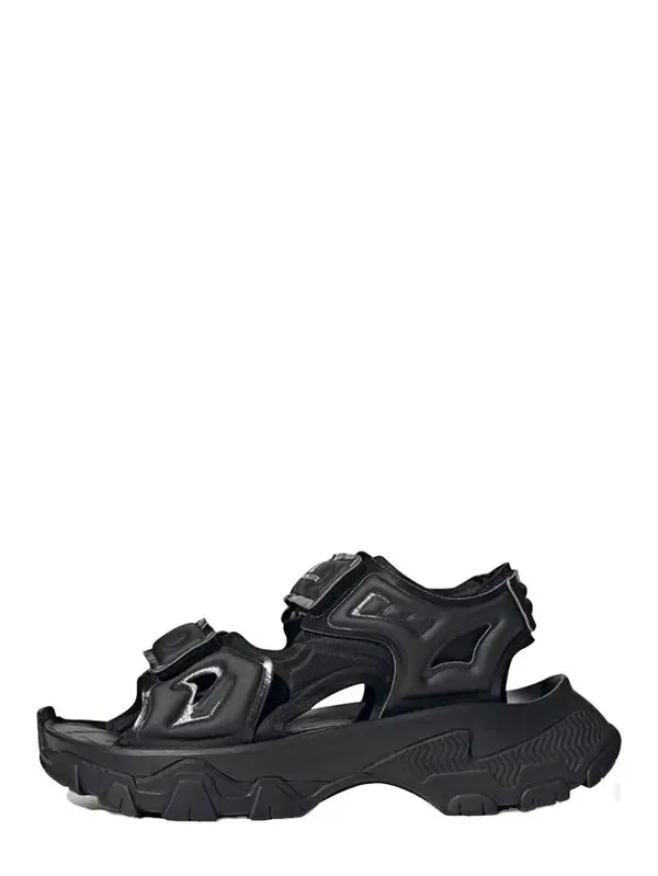 Adidas By Stella Mccartney Outdoor Sandals - Core Black/cloud White/grey Four