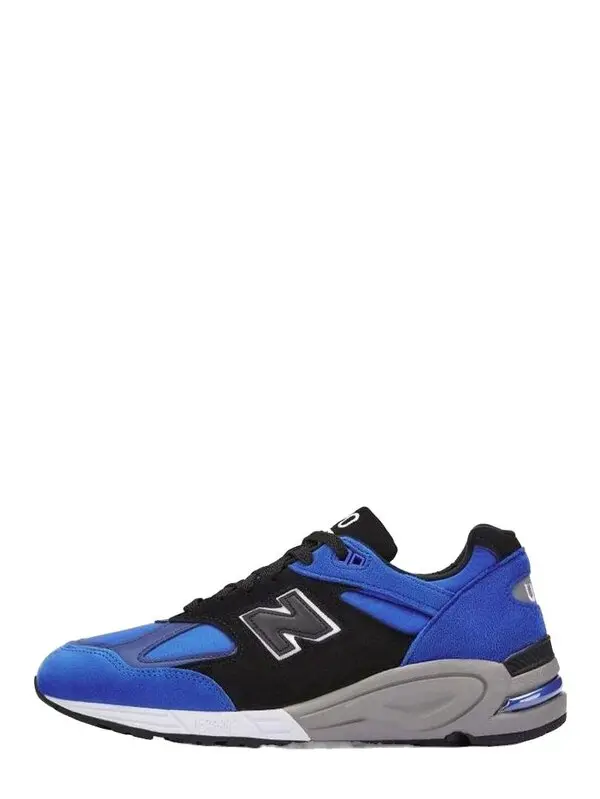 NEW BALANCE 990v2 Made In Usa Athletic Sneakers - Black/blue/white