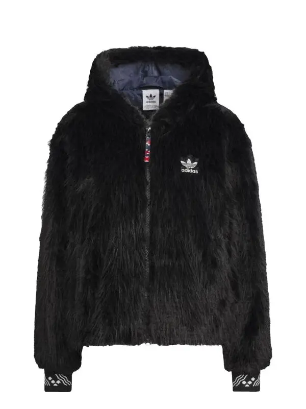 Adidas Originals X Feifei Ruan Fur Jacket - Black