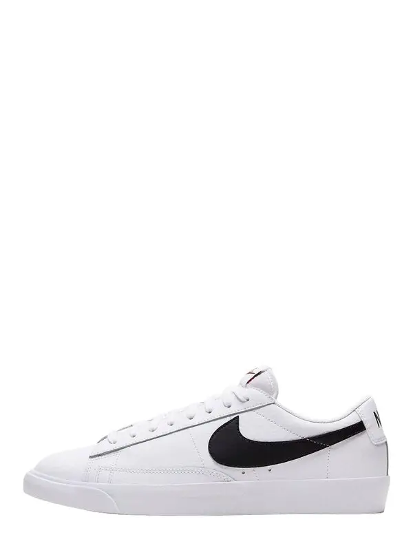 Nike Blazer Low Leather Sneakers - White/black