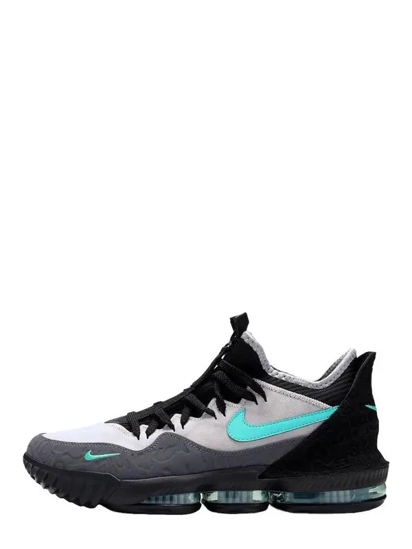 Nike X Atmos Lebron 16 Low "clear Jade - Blue/grey