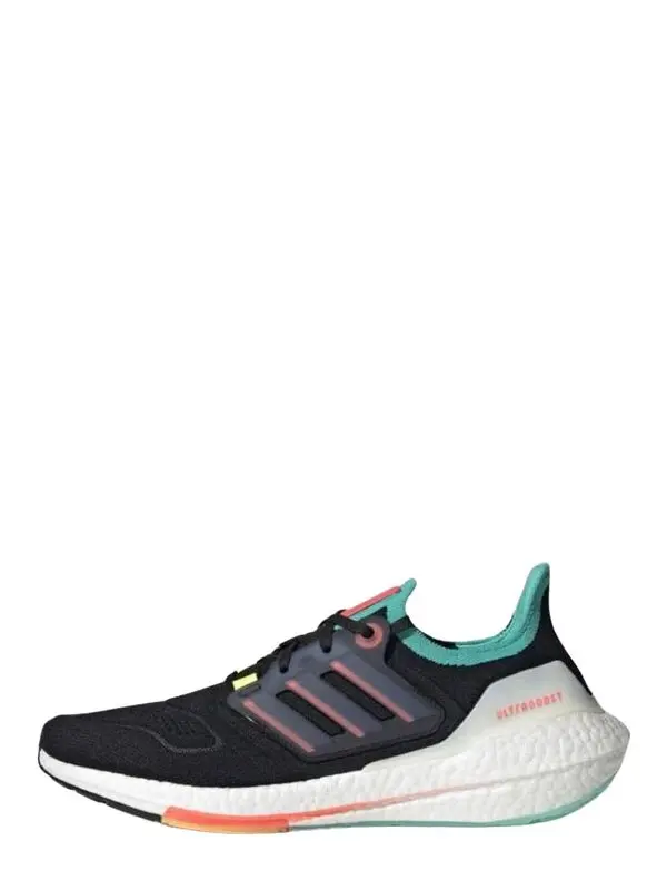 Adidas Ultraboost 22 Athletic Sneakers - Core Black/turbo.mint Rush