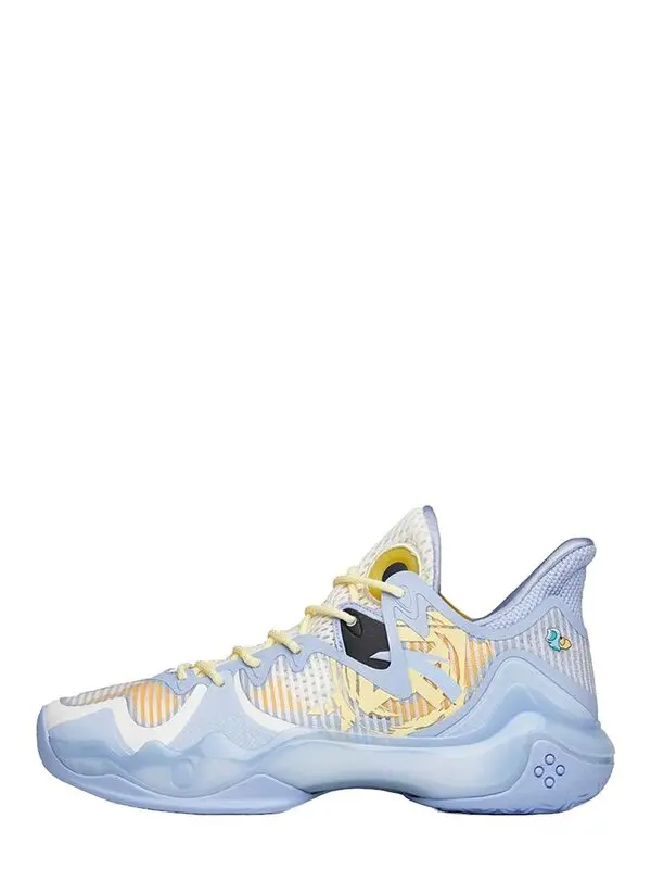 ANTA Shock Wave 4 'luosifen' Sneakers - Blue/yellow