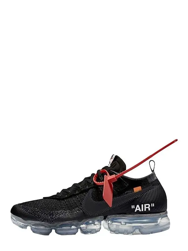 Nike X Off-white Air Vapormax "part 2 Black" Sneakers - Black/ttl Orange-clear