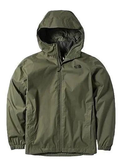 The North Face Hooded Zip Up Waterproof Jacket - Green