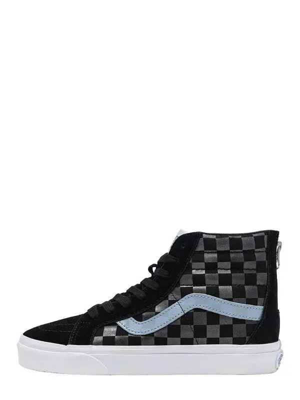 VANS Sk8-hi High Top Sneakers - Black/gray/blue