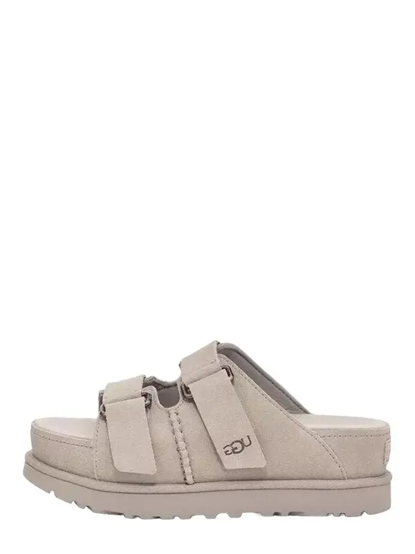UGG Goldenstar Hi Slide Slides - Seal Grey