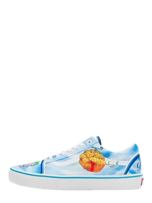 VANS One Piece X Old Skool 'devil Fruit' Sneakers - Blue