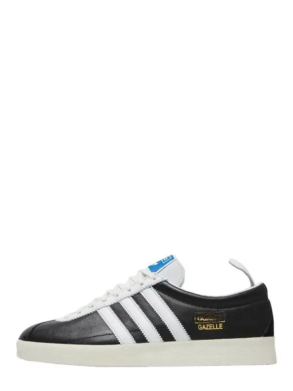 Adidas Gazelle Vintage Sneakers - Black/white/gold