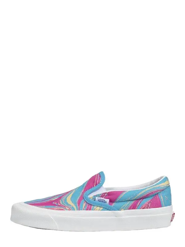 VANS Og Marble Slip-on Sneakers - Blue/pink