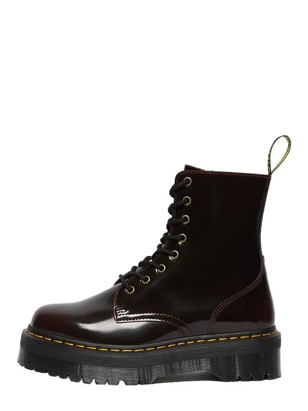 Dr. Martens Jadon Arcadia Lace Up Boots - Wine Red