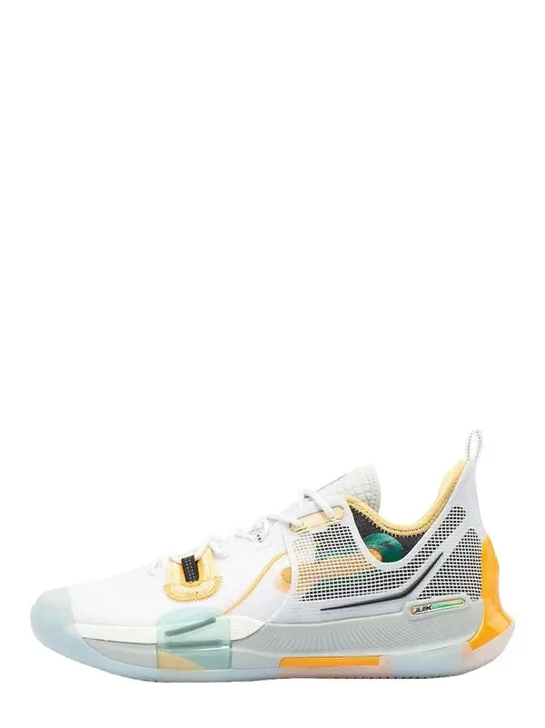 361 DEGREES Burning Force Iso 'speed Of Light' Sneakers - White/yellow