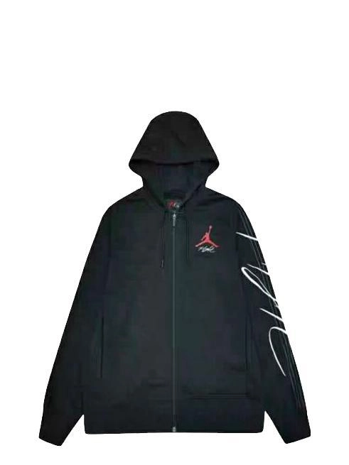 JORDAN Air Zipper Hoodie - Black