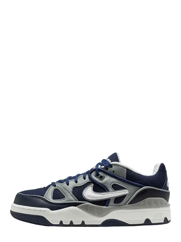 Nike X Nigo Air Force 3 "midnight Navy" Sneakers - Midnight Navy/off-white/shadow Grey