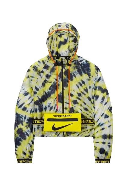 Nike Lab Tie-dye Jacket 'volt Orange - Volt/orange