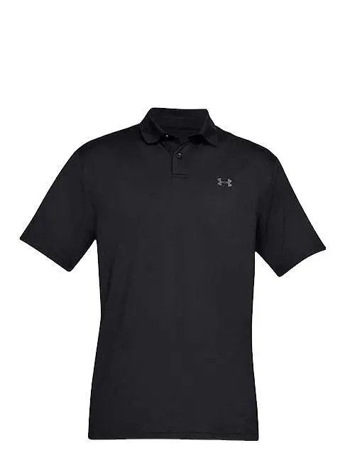 Under Armour Performance Polo 2.0 Golf Sports Breathable Short Sleeve Polo Shirt - Black