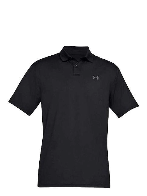 Under Armour Performance Polo 2.0 Golf Sports Breathable Short Sleeve Polo Shirt - Black