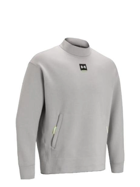 Under Armour Summit Knit Mock Fleece Top - Grey