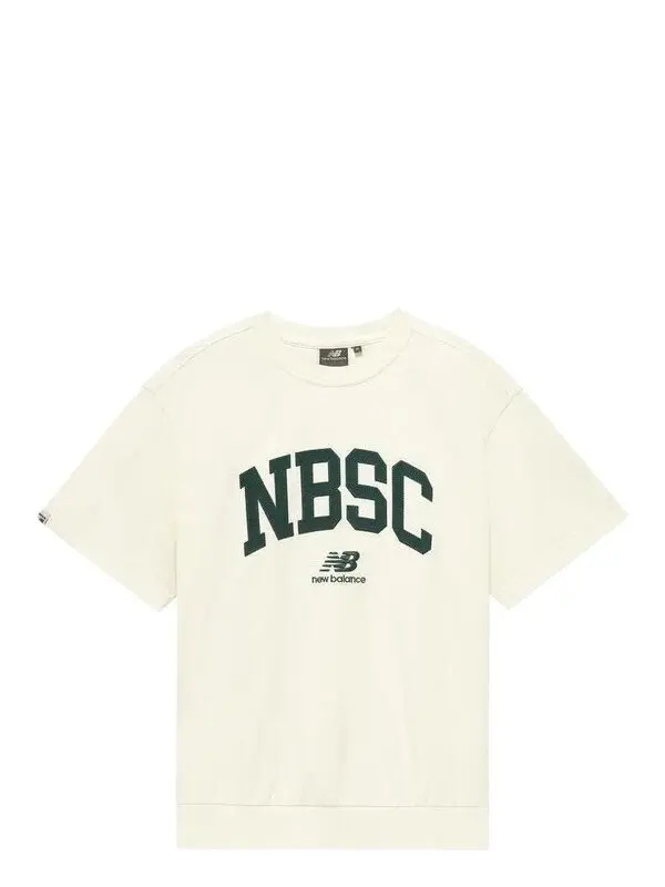 NEW BALANCE Logo T-shirt Asia Sizing 'yellow Green - Yellow/green