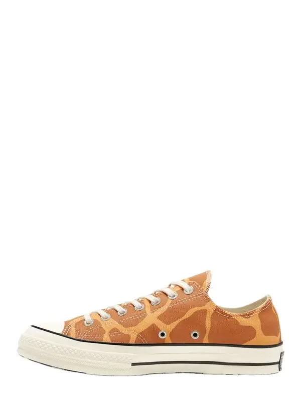 CONVERSE Chuck 70 Low Top Archival Giraffe Print Sneakers - Yellow