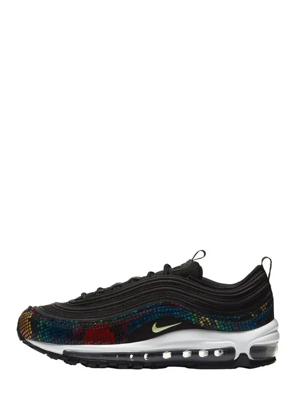 Nike Max 97 Se "rainbow Snake" Sneakers - Black