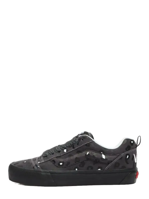 VANS Imran Potato X Knu-skool Vr3 Lx 'leopard Asphalt' Low Top Sneakers - Black