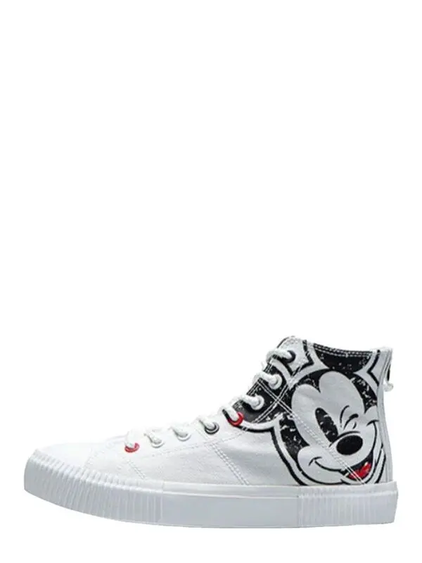 LI-NING Classic Leisure X Disney High Top Sneakers - White/black
