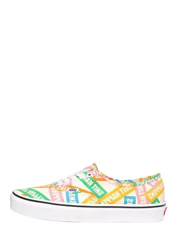 VANS Authentic "shit Happens" Printed Sneakers - Multi-color