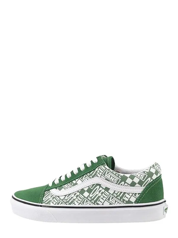 VANS Old Skool 'off The Wall' Sneakers - Greenlog