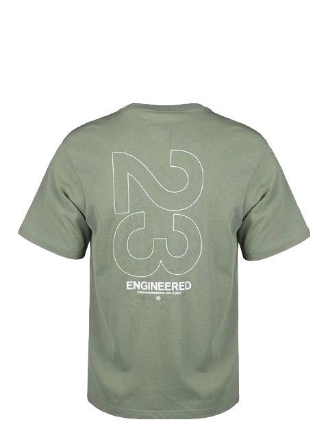JORDAN 23 Enginereed Short Sleeve Round Neck Tops Short Sleeve - Green