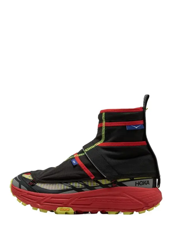 Hoka One One Mafate Three2 X Nicole Mclaughlin High Risk Athletic Boots - Black/red