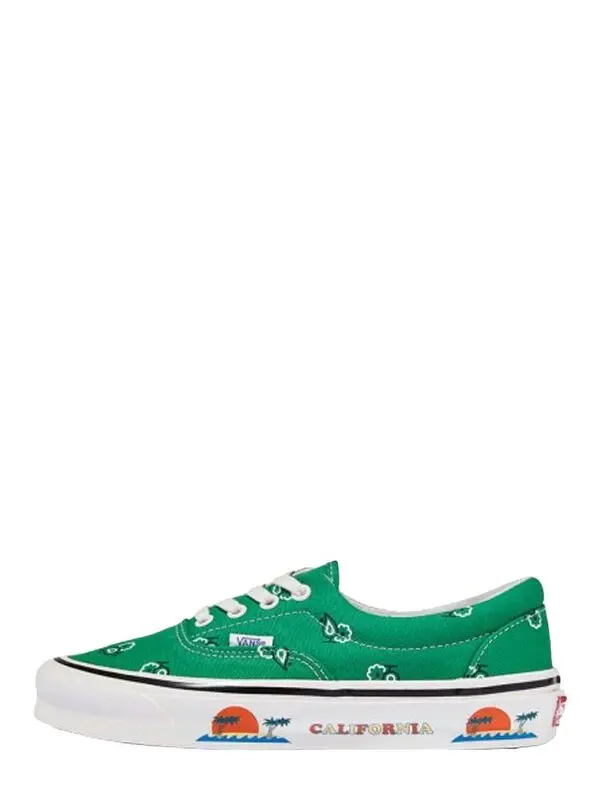 VANS Og Era Lx Paisley Fern Low Top Sneakers - Green