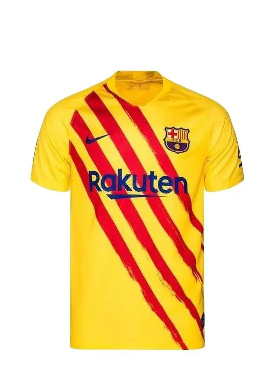 Nike Fc Barcelona El Clásico Stadium Jersey 19/20 - Gold
