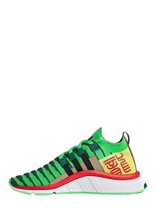 Adidas Dragon Ball Z X Eqt Support Mid Adv Primeknit Shenron Sneakers - Green