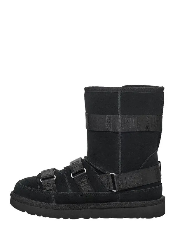 UGG Classic Short Hybrid Boots - Black