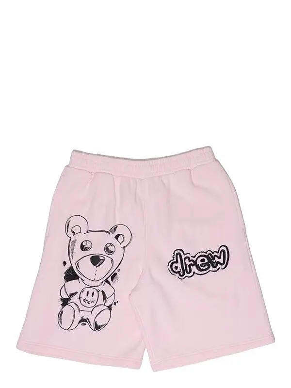 Drew House Theodore Sketch Sweat Shorts - Pink