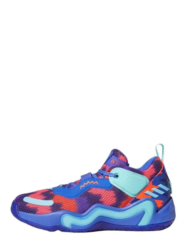 Adidas D.o.n. Issue #3 "playground Hoops Pvg" Low Top Sneakers - Blue