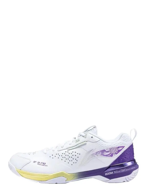 LI-NING Blade Df-01 Pro Sneakers - White/yellow/purple