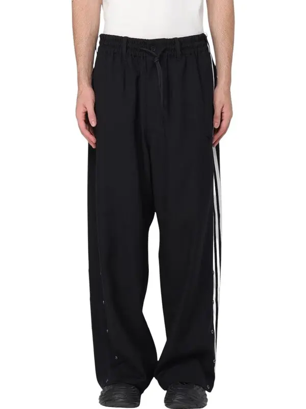 Adidas Y-3 Sport Uniform 3-stripes Pants Asia Sizing - Black