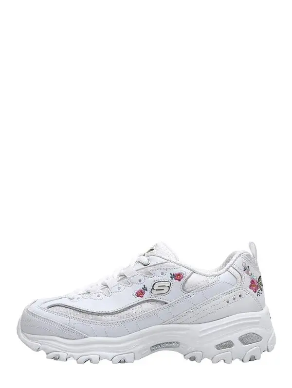Sketchers D'lites 1.0 Gs Sneakers - White