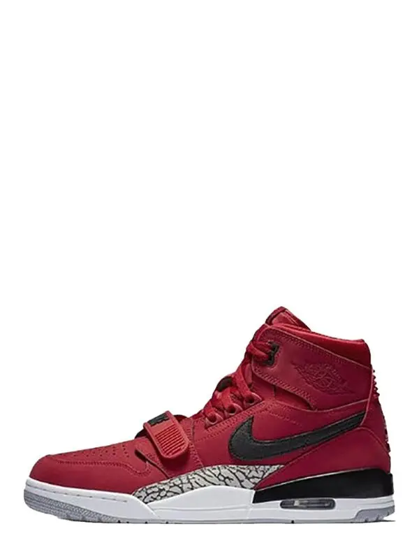 JORDAN Air Legacy 312 Toro High Top Sneakers - Varsity Red/black-white
