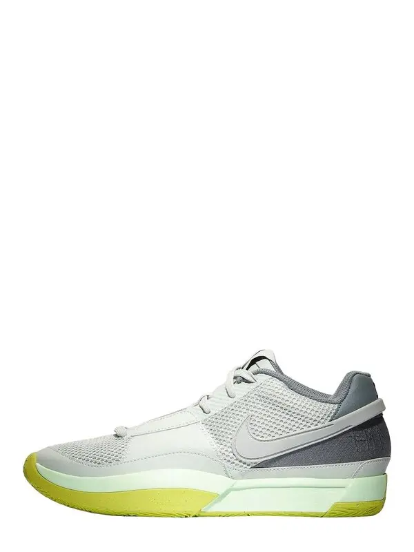 Nike Ja 1 "silver Green" Sneakers - Silver/green