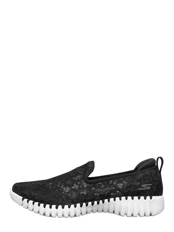 Sketchers Go Walk Smart Slip-on Sneakers - Black
