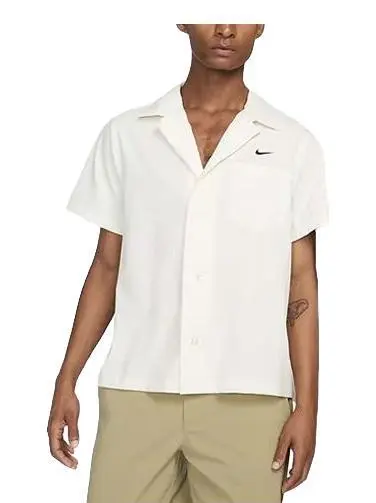 Nike Short Sleeve Bowling Shirt - White