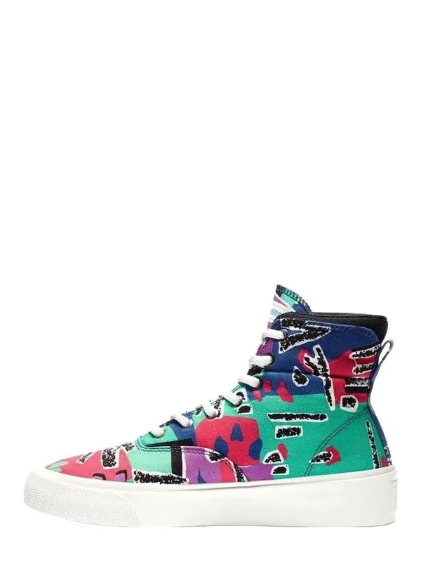 CONVERSE Fear Of God Essentials X Skid Grip High Top Sneakers - Limoges/simply Green/egret